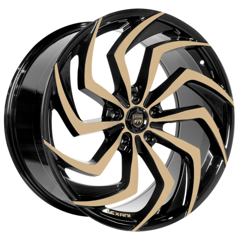 JWL TUV VIA Lexani Shadow Wheels 26 Inch Staggered Wheels Monoblock