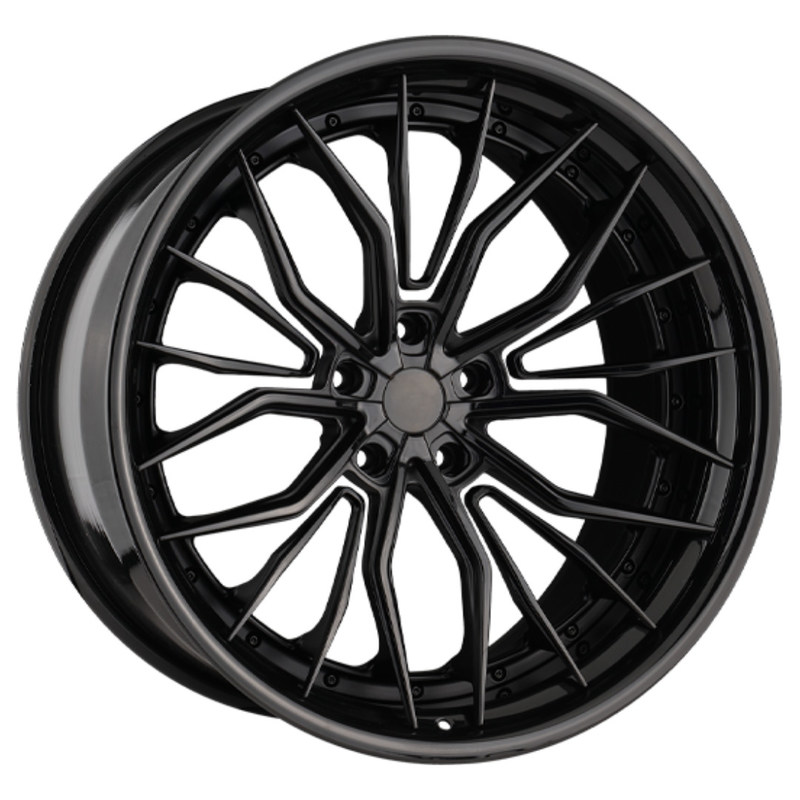 Staggered Spokes Ferrari Forged Wheels Deep Dish 16-26 Inch