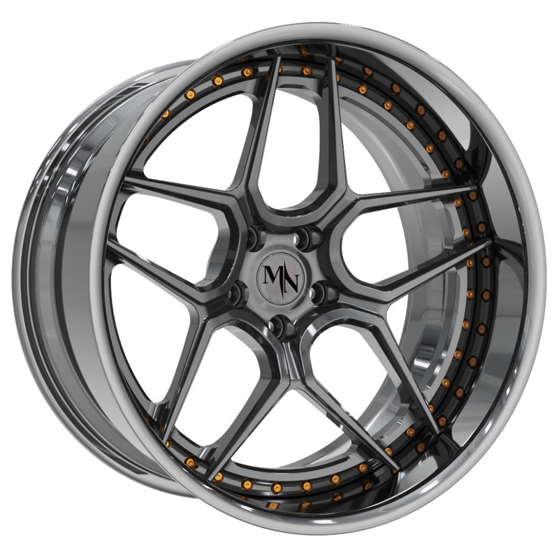 Deep Dish 3 PC Audi S5 JC Forged Wheels R-FX101 Deep Dish Lightweight