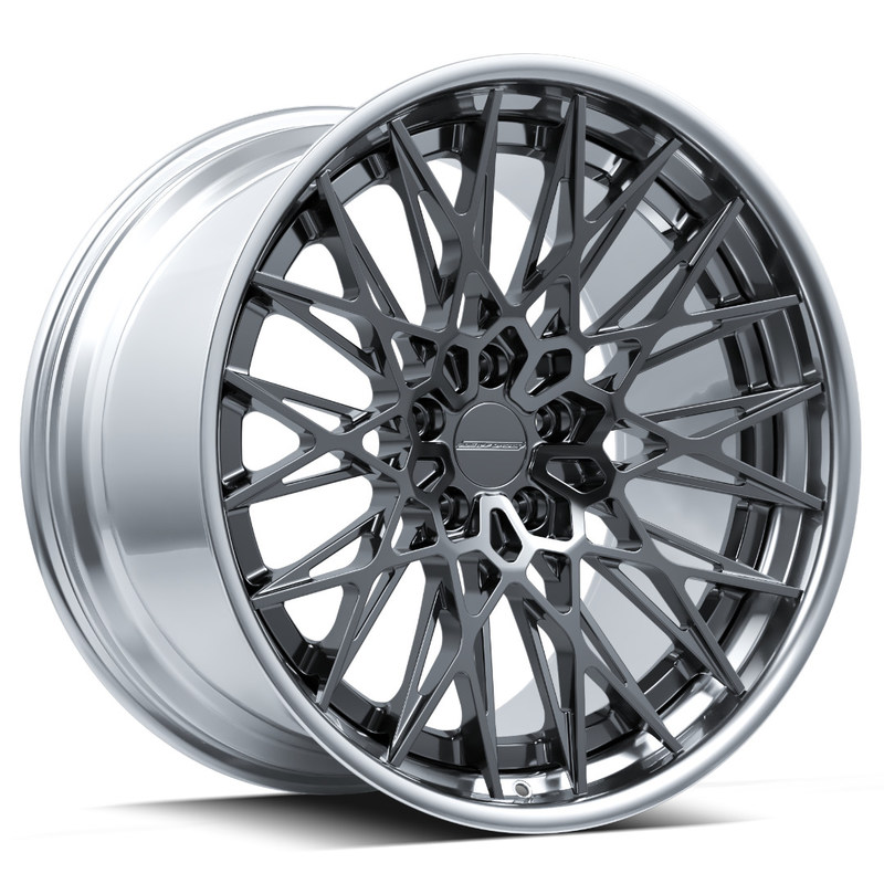 2 Piece Forged Wheels UF/2-301 Multi Spoke Rims JWL TUV VIA