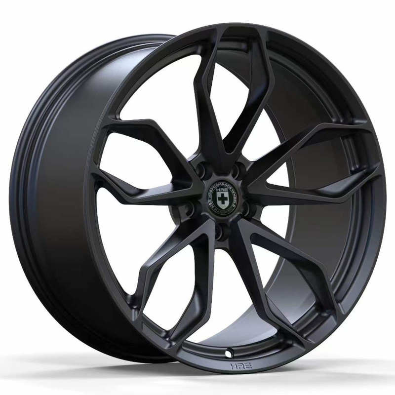 Curved Spokes 6061-T6 Forged HRE P201 Wheels Monoblock For Mercedes ...