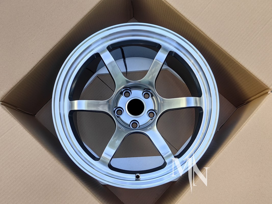 Advan R6 Wheels For Nissan GTR R32 R33 R34 R35 18 19 20 Inch Black ...