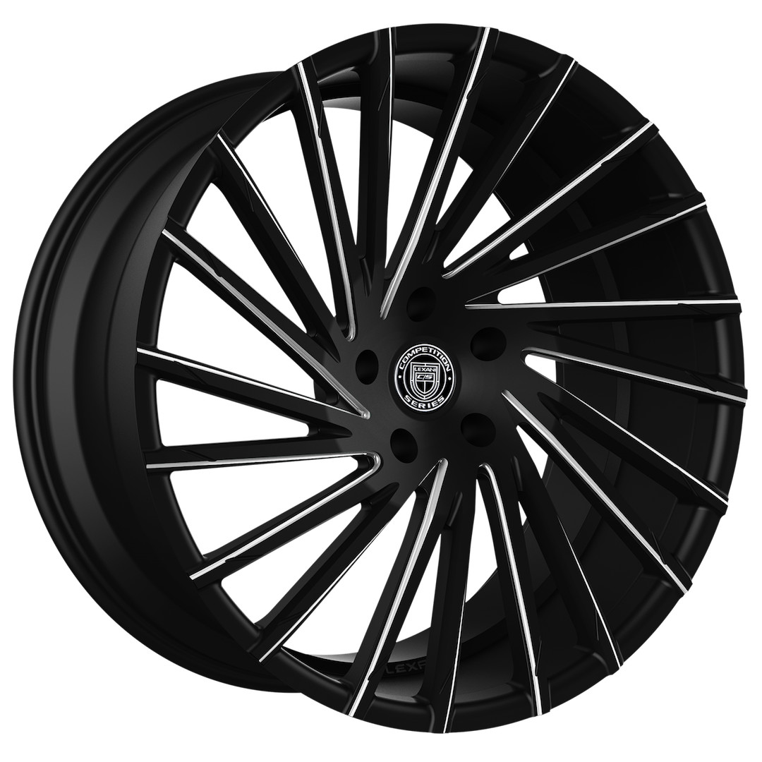 Muti Spokes Lexani Wraith Wheels 22 Inch With CNC Machined Grooves