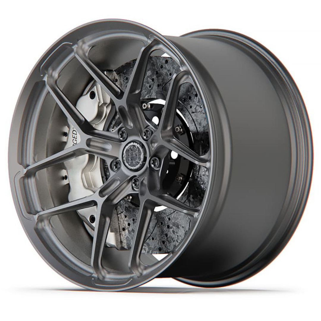 Custom Finishes 6061-T6 Ferrari Forged Wheels Concave Design