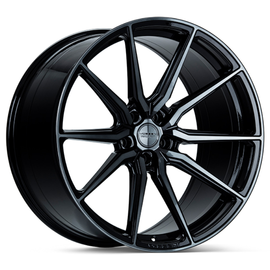 Vossen HF-3 Gloss Black 5 Spoke Wheels Monoblock Configurations