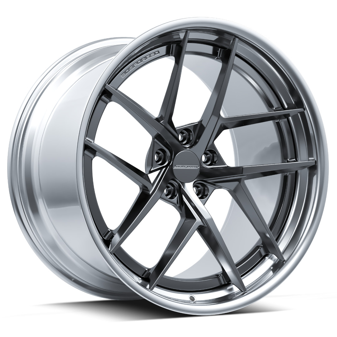 Staggered 26 Inch 2 Piece Forged Wheels UF/2-123 Width 7-14J