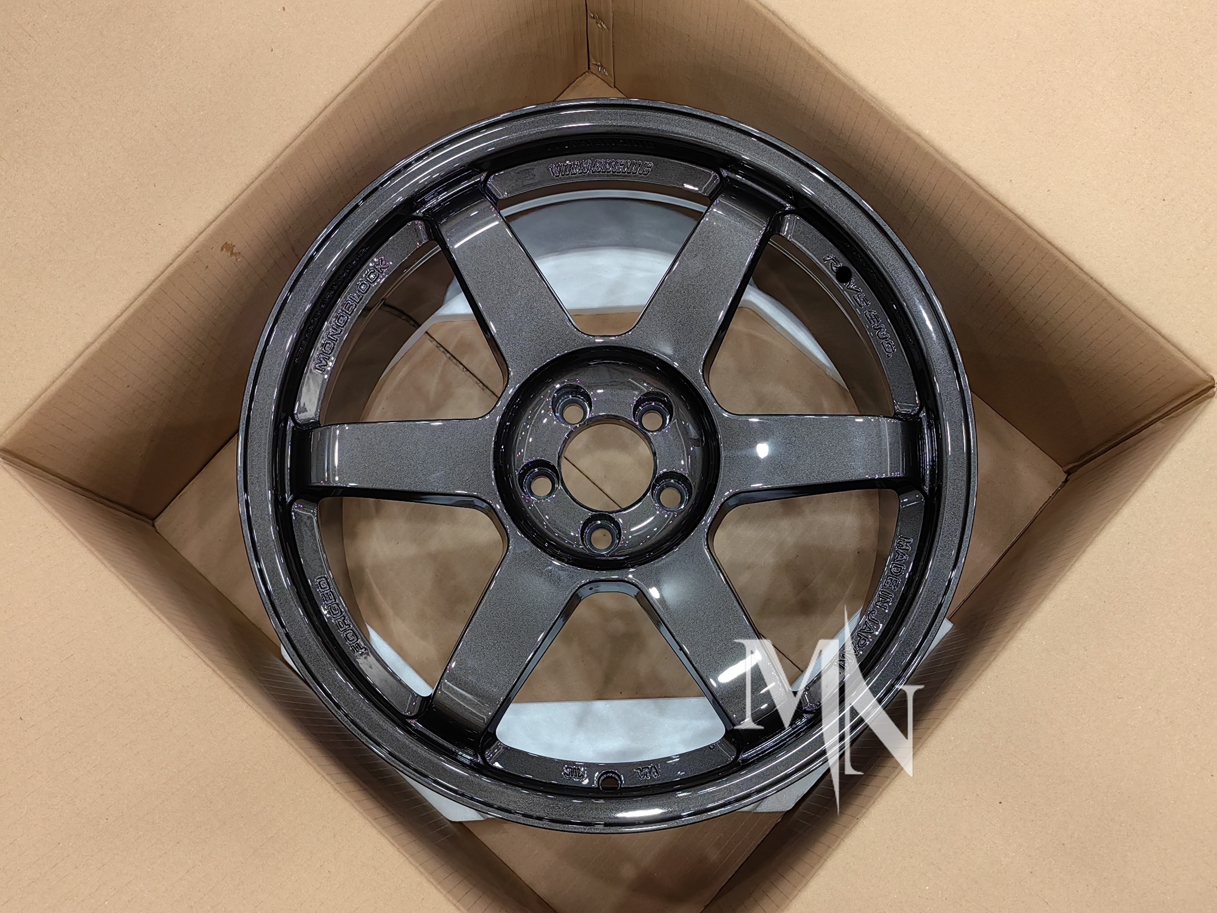 Volk Racing TE37 SL Wheels Black Edition III 4x100 5x120 18 19 20 Inch ...