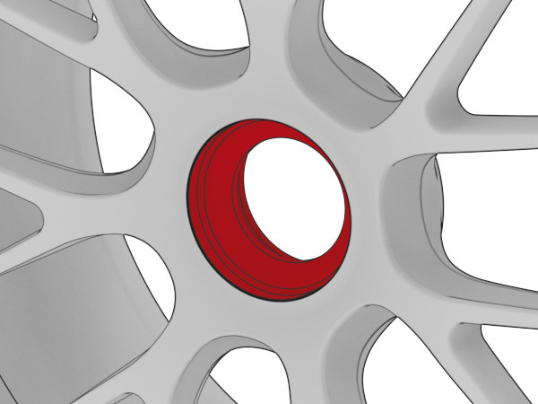 OEM 3 Piece Forged Wheels 10 Spoke 20 Inch Rims High Strength