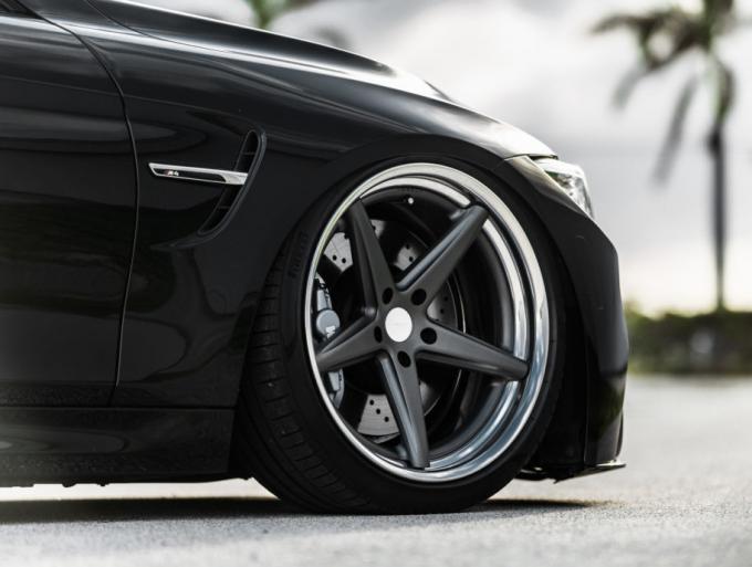 Deep Dish 6061-T6 Aluminum Alloy Vossen Forged Wheels VWS 3 Five Spokes