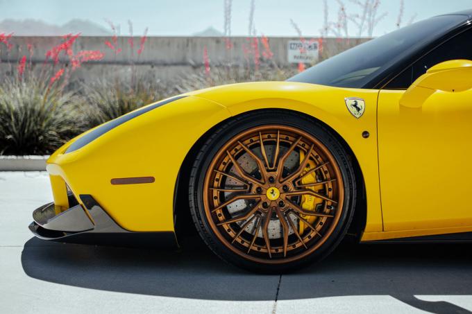 Staggered Spokes Ferrari Forged Wheels Deep Dish 16-26 Inch