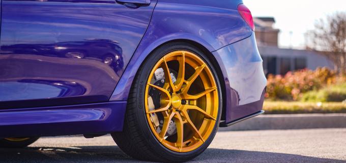 Niche Kanan Brushed Candy Gold BMW Forged Wheels