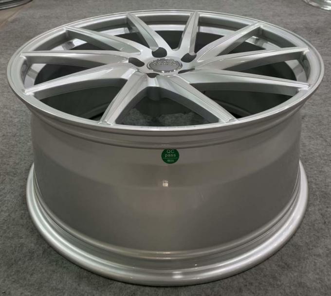 Vossen CVT Silver Custom Finish Forged Wheels