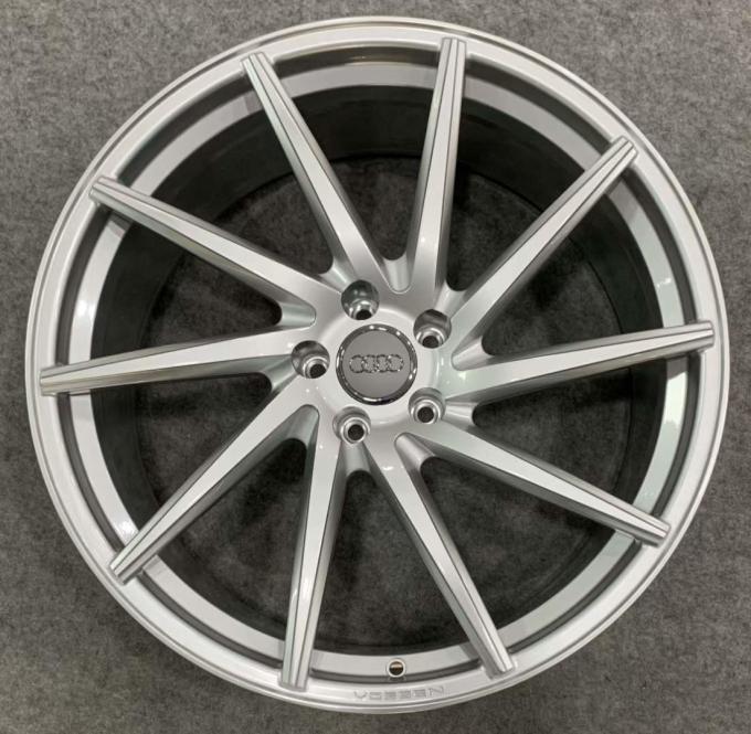 Vossen CVT Silver Custom Finish Forged Wheels