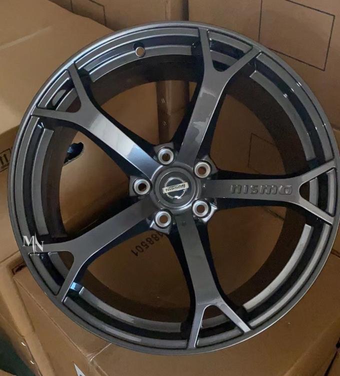 Nissan Nismo OEM Gunmetal Wheel Rim Nissan 370Z Z34 Monoblock Forged Wheels