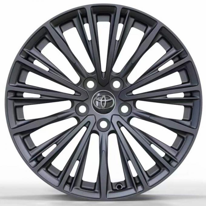 Toyota 18'' OEM Design Matt Black Forge Auto Wheels For Toyota Crown