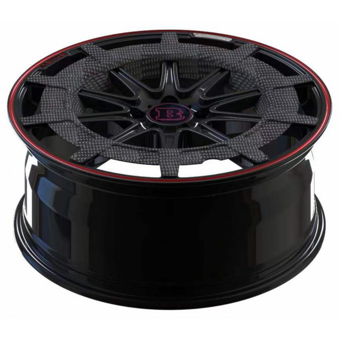 Carbon Fiber Brabus Forged Wheels For Mercedes Benz AMG S63