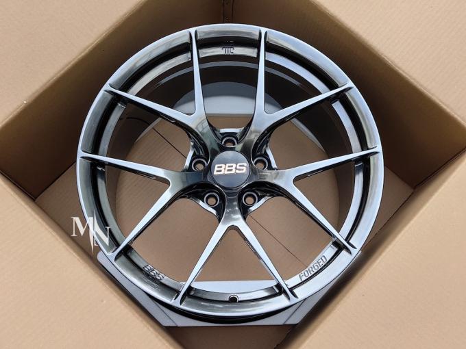 Diamond Silver BBS Fi-R Forged Aluminum Wheels 6061-T6 Lightweight